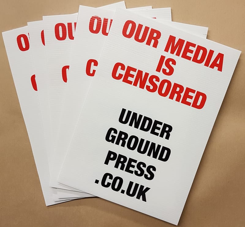 Corex Board A3 5 Pack - UNDERGROUND PRESS