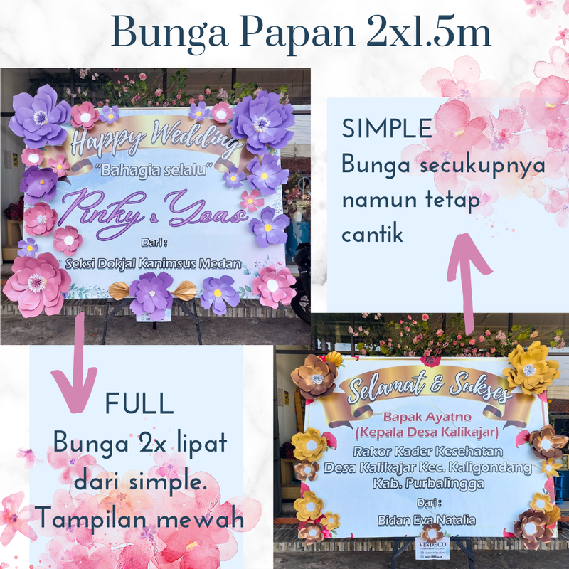 Bunga Papan - Vindeco Florist