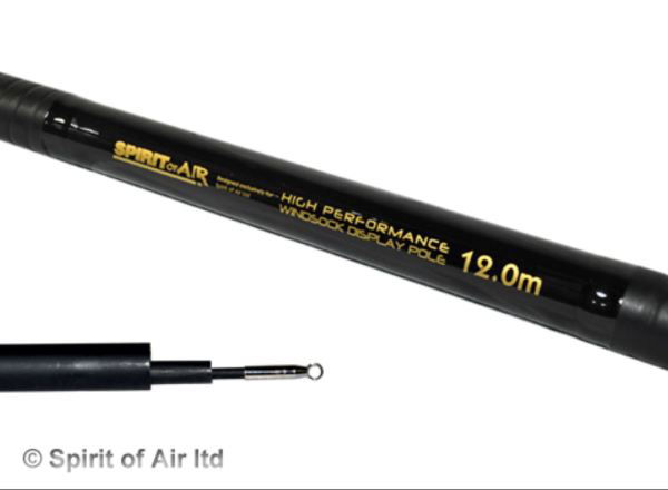 12m Spirit of Air Telescopic Display Pole - skyblue leisure