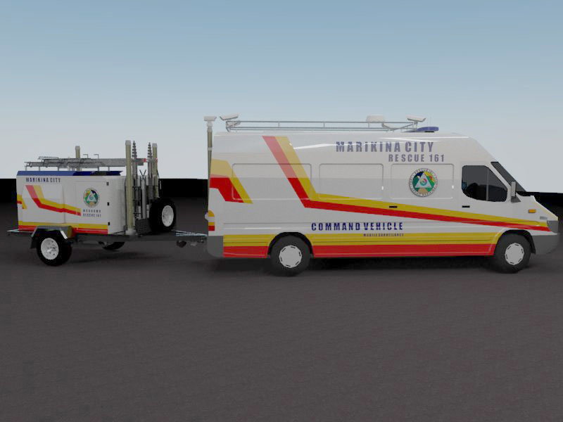 Command Van 350 w Logistic Trailer - T3CKGROUP - TG GLOBAL TRADE...
