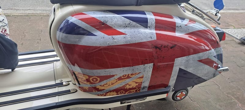 Union Flag panel wrap - Spartan Scooters PTY Ltd 0423981428