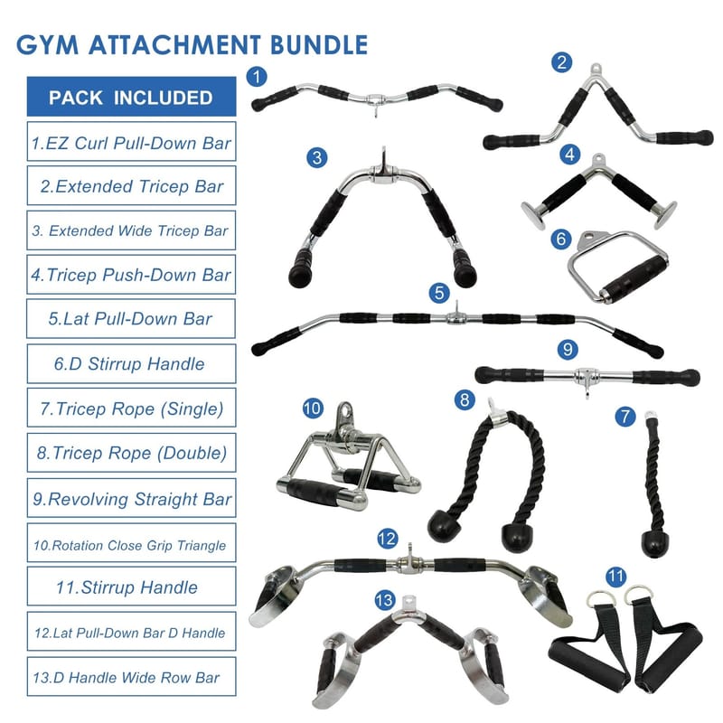 GYM ATTACHMENT BUNDLE - Bull Fitness