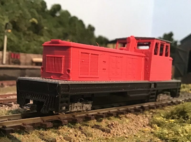 009 South African Funky style diesel Ready to Run - Porterhouse Models