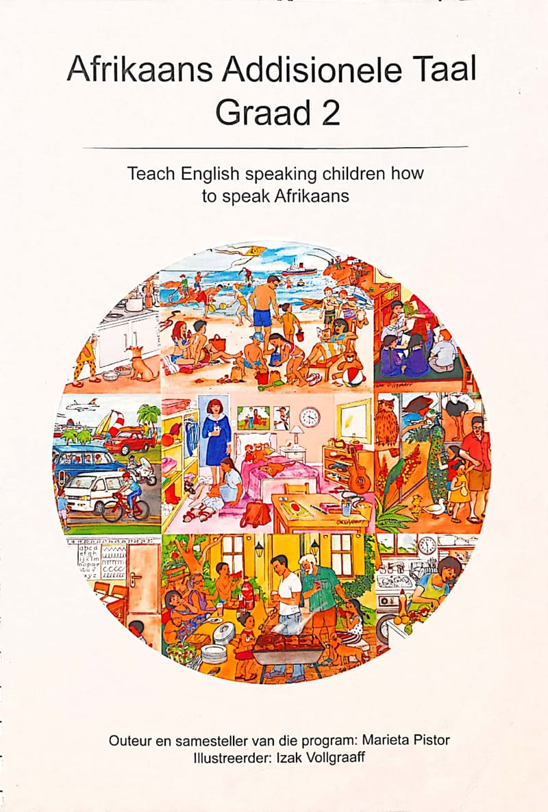 Interactive digital program to learn to speak and read Afrikaans