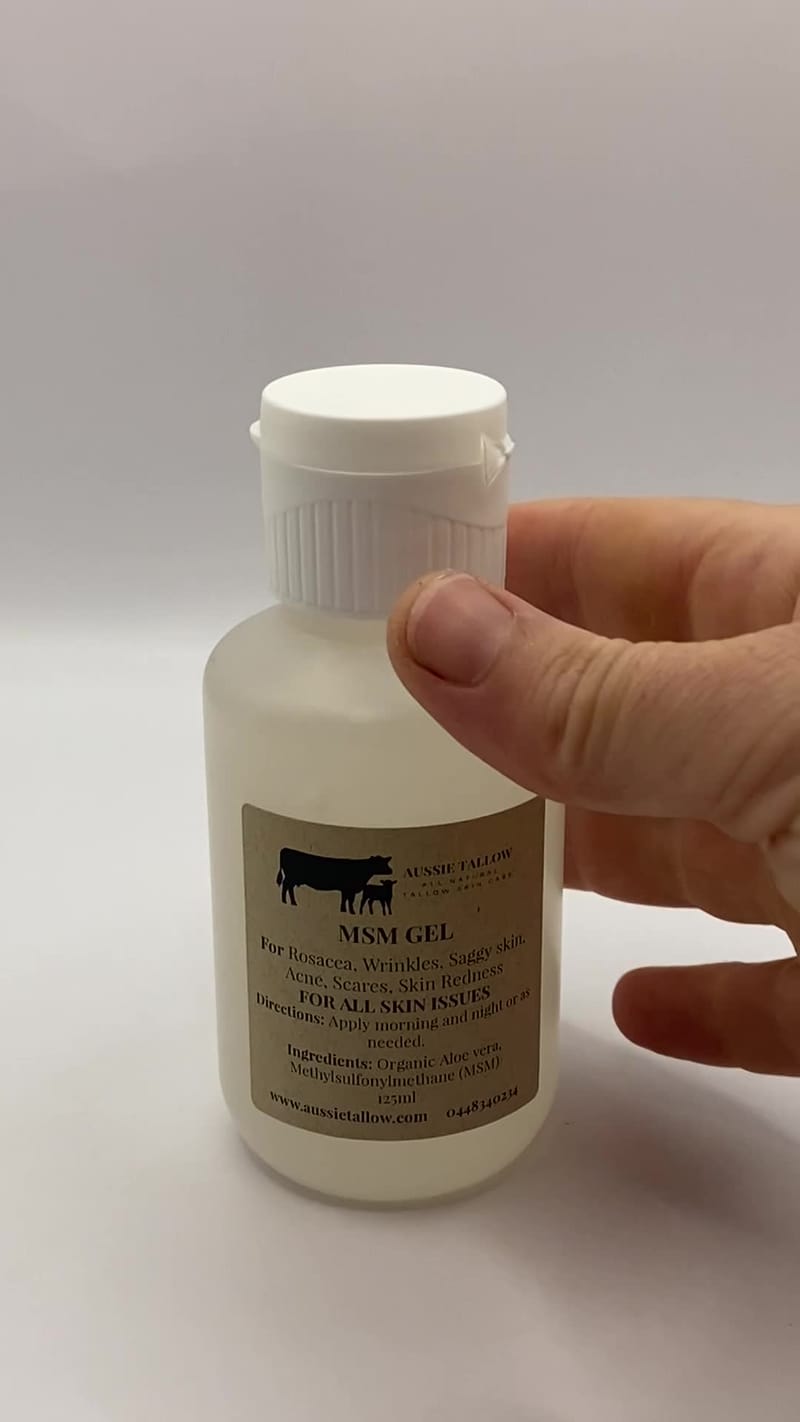 Skin Repair Cream MSM Gels | Aussie Tallow