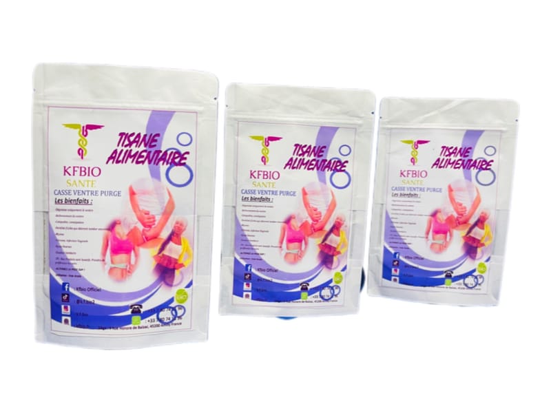 REFERENCE 04 : TROIS CASSE VENTRE PURGE - KFBIO