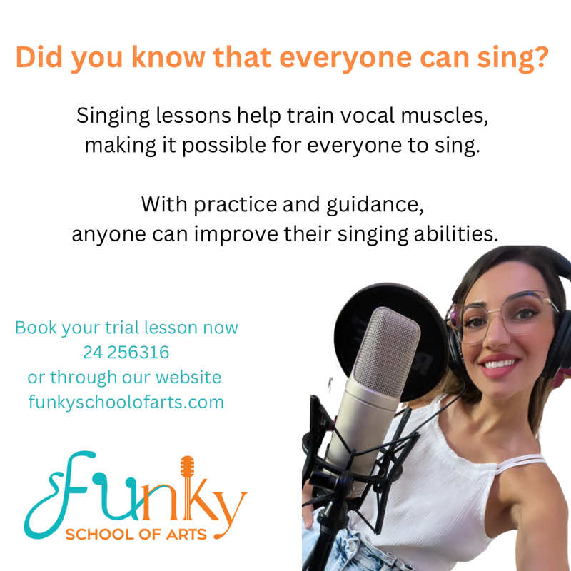 Vocal Lessons - Funky School of Arts