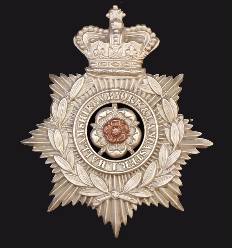 1st (Hallamshire) Volunteer Battalion Other Ranks Helmet Plate 1883 ...