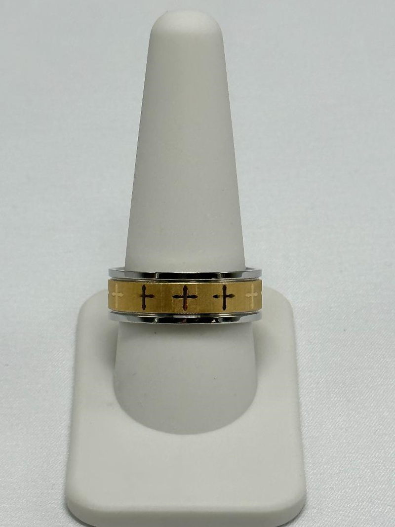 Cross Pattern Ring - Connie's Sparkling Jewels