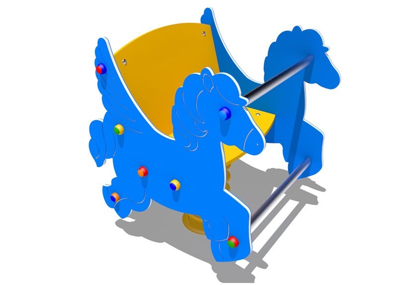 Gioco a molla cavallo
