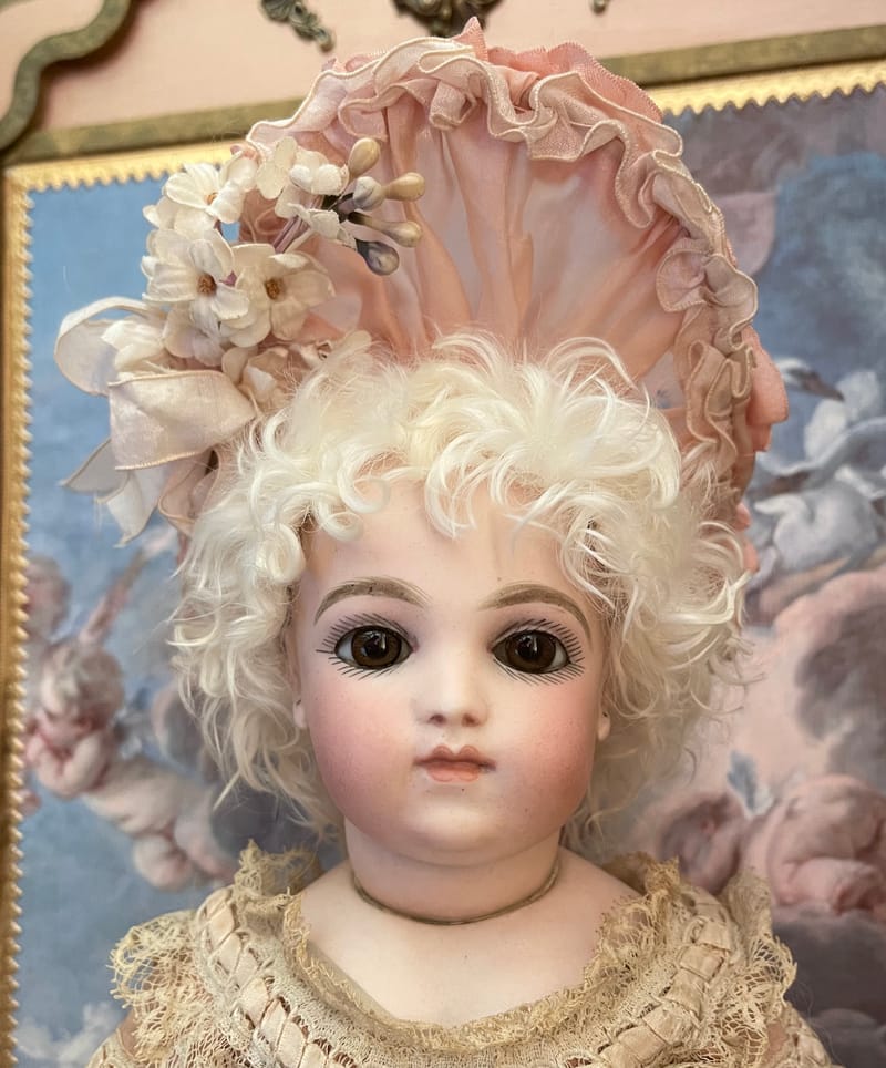 Fabulous Small Antique Bru Jne Doll Size 3 - Hearts Will Play