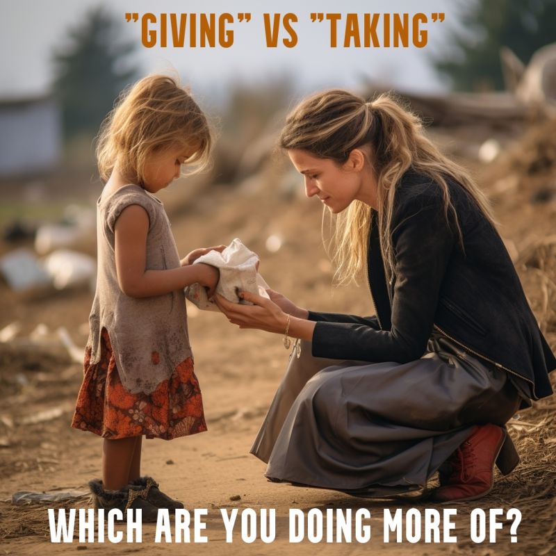 The Power of Giving vs. Taking: A Daily Challenge - Steve Urban