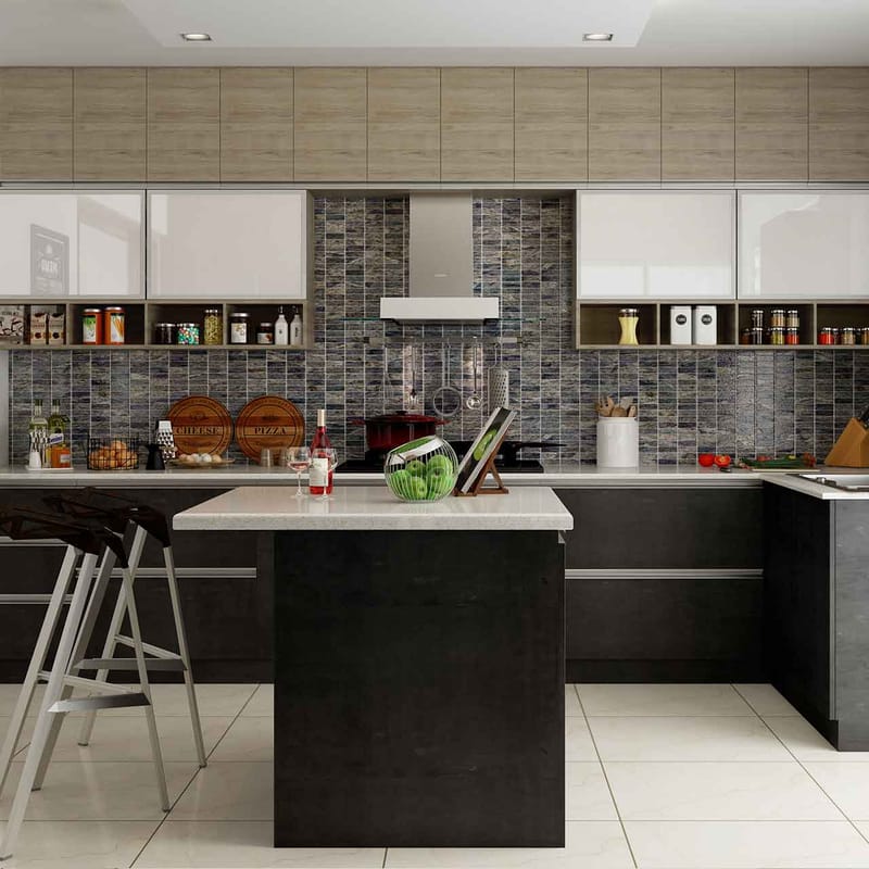 island-modular-kitchen-design - ICON Enterprises