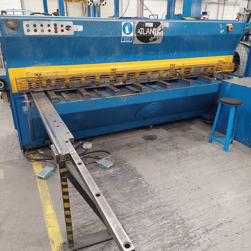 Hydraulic shear ATLANTIC USA 6x 3000 mm - ~SINCE 1994~