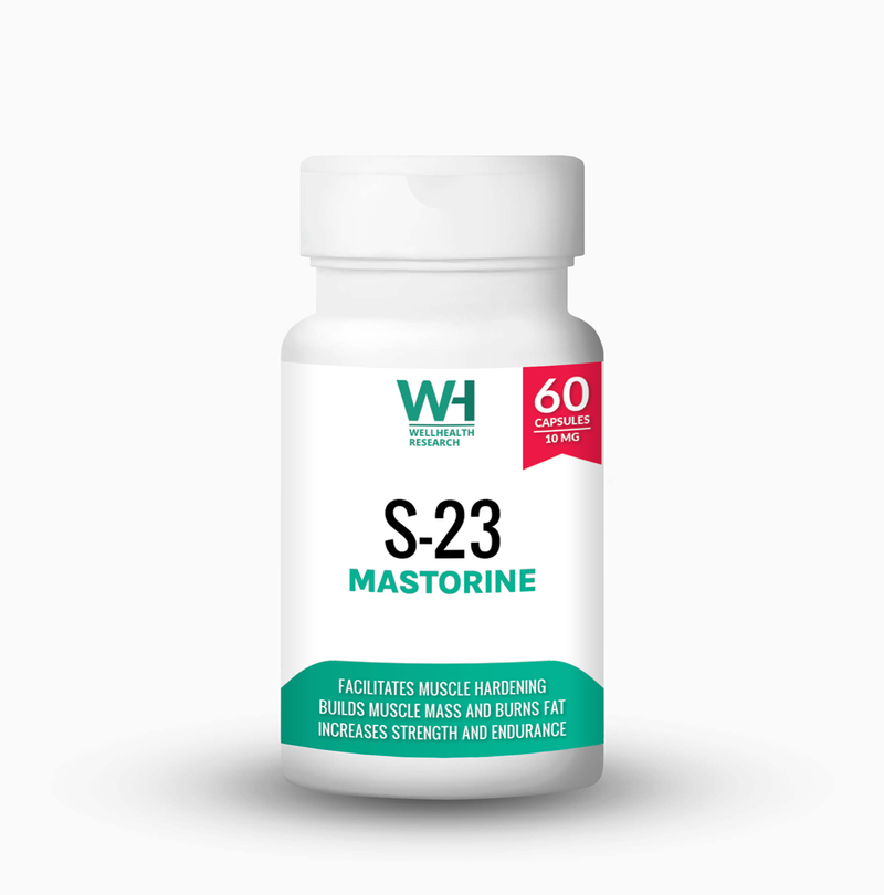 Mastorine / S23 / SARM / 60 capsules x 10mg / Well-Health Research ...