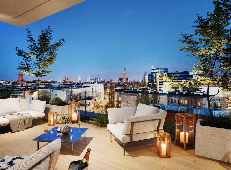 View of Krakow - Meier Render