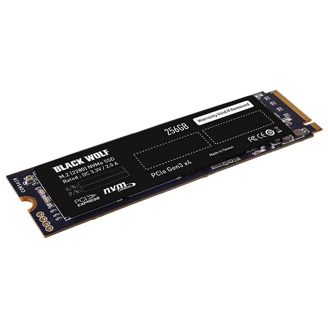 Black Wolf M.2 (2280) NVME SSD PCIe [Gen3 x4] (256GB) - Basra Store