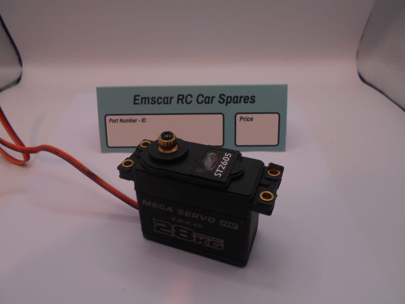 FG Mega Servo ST2605 28kg - Emscar RC Car Spares