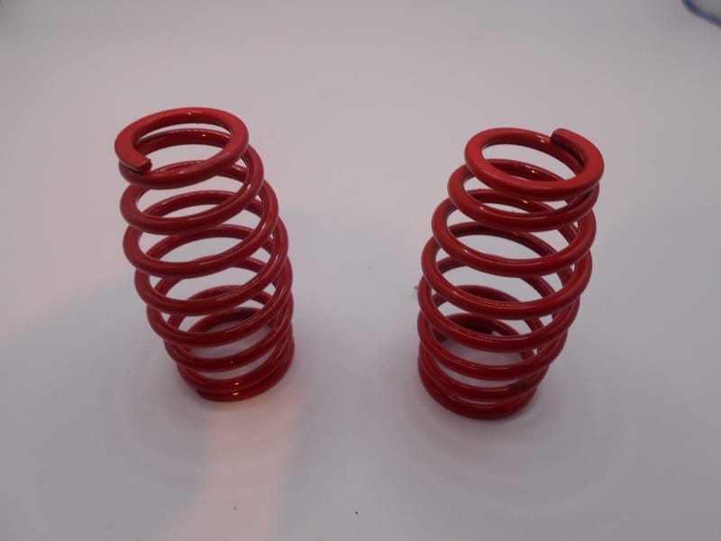 FG Red Shock springs Harm RS5 Contrast Mecatech - Emscar RC Car Spares