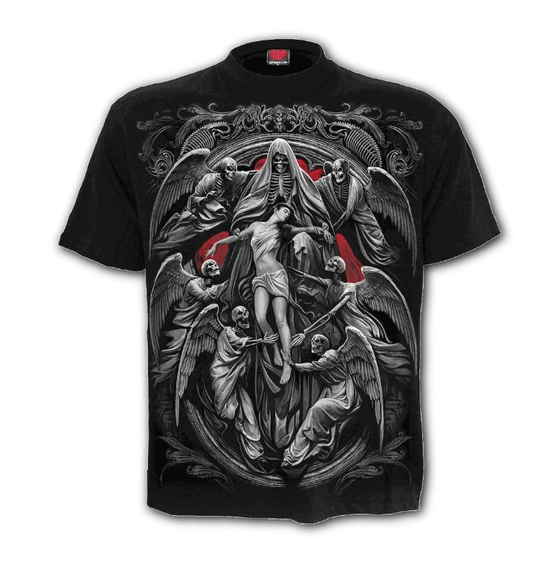 Tricou Rock - REAPER'S DOOR - T-Shirt Black