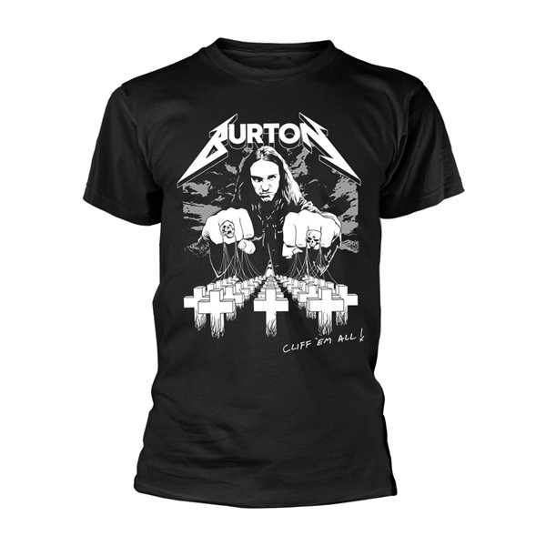 Tricou rock METALLICA - CLIFF EM ALL