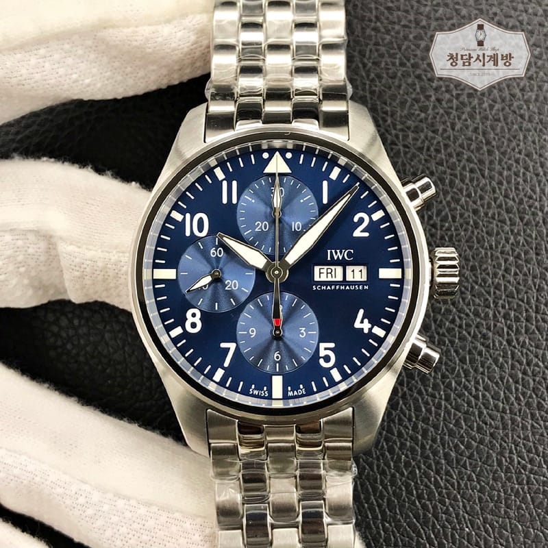 IWC 377717 파일럿 스틸 - 청담시계방