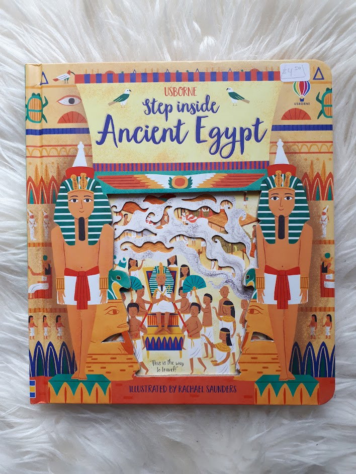 Step Inside Ancient Egypt (Usborne) - Ex Libris Bookshop