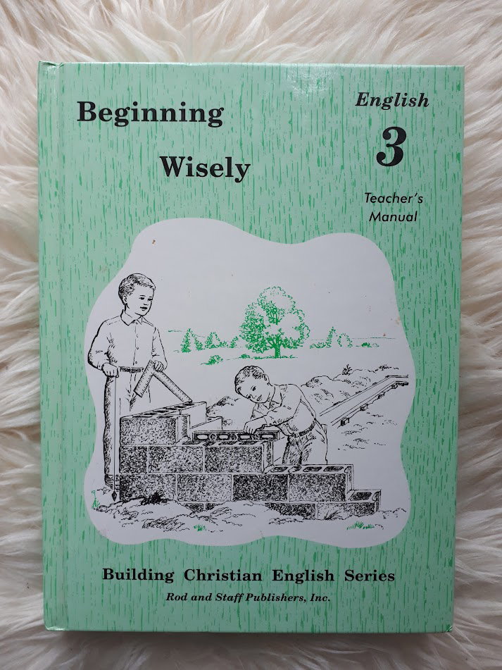 Building Christian English Series: Beginning Wisely English Gr. 3 ...