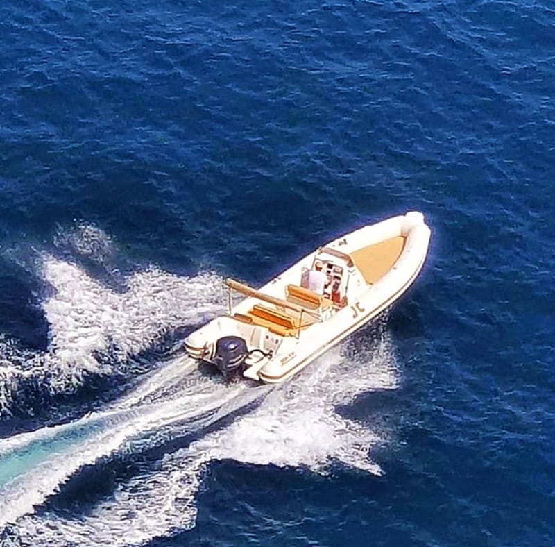 our boat - Positano Infinity Charter