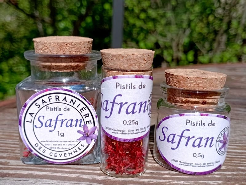 PISTIL DE SAFRAN - La Safranière des Cévennes