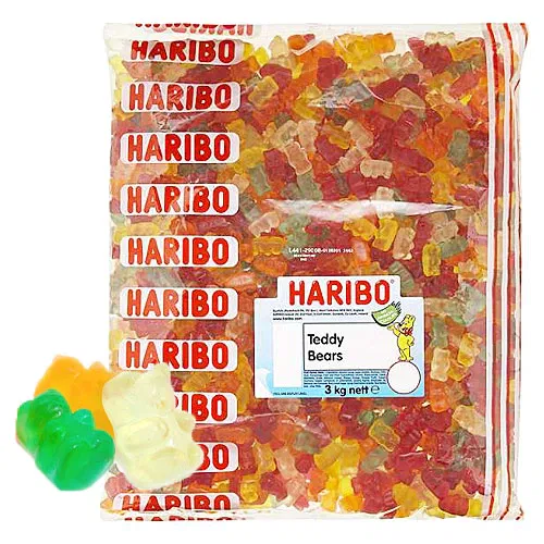 Haribo Gold Bears Retro Sweets Gummy Pick n Mix 500G / 1KG / 2KG / 3KG ...