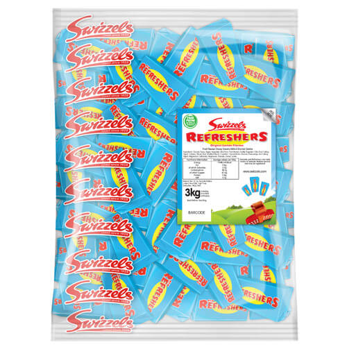 Swizzels Refreshers Chews - 3kg - SWEET TOOTH MEGA SWEETS