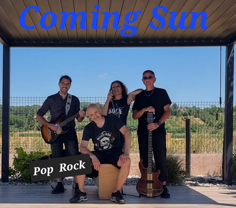 Coming Sun - Groupe de reprises "Pop Rock" Années 70 à nos jours