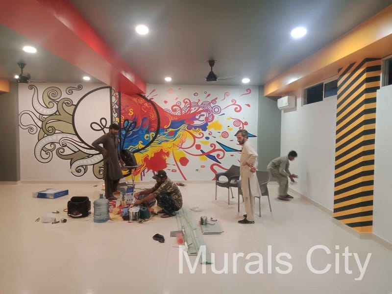 Mural for Tech Office - MURALS CITY