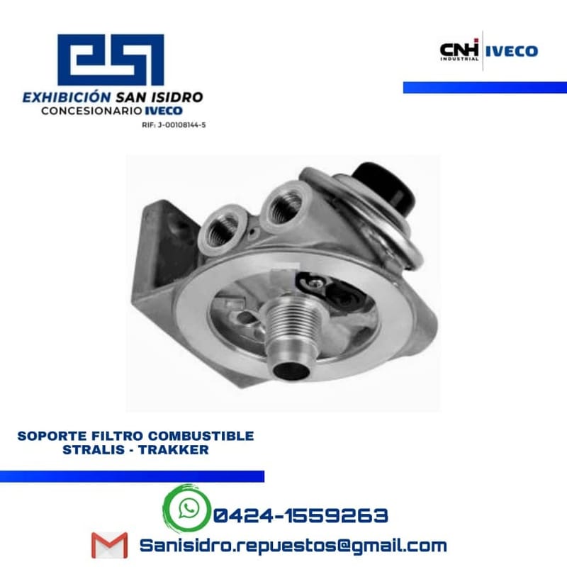 SOPORTE FILTRO COMBUSTIBLE STRALIS TRAKKER 42550973