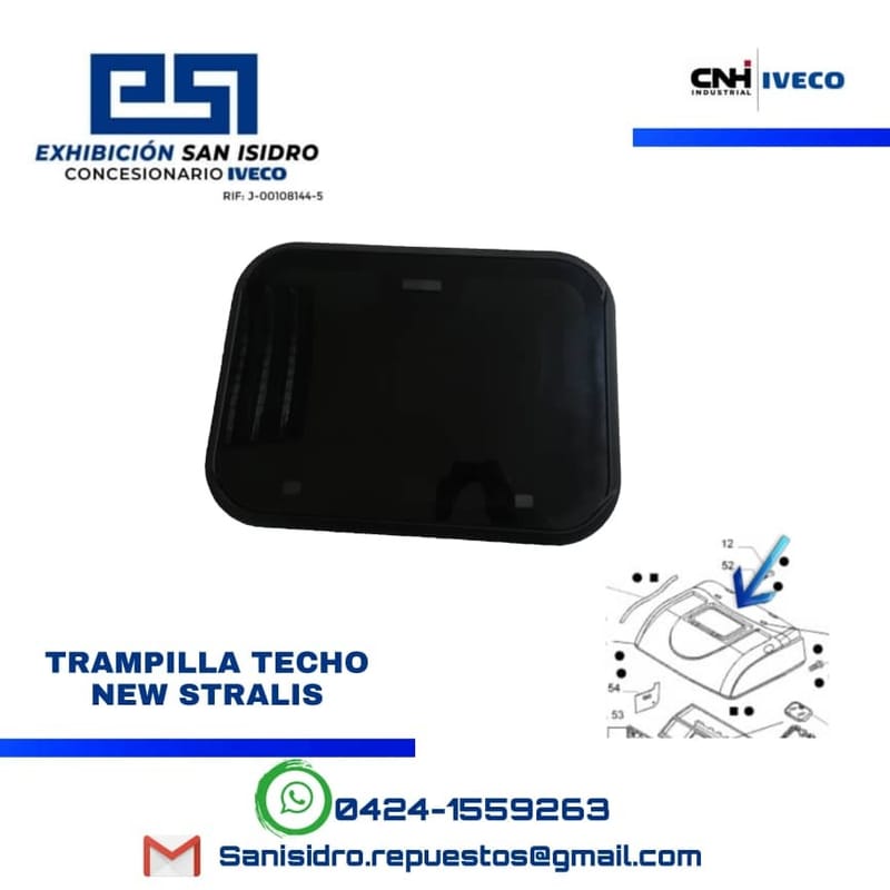 TRAMPILLA TECHO NEW STRALIS 504026263
