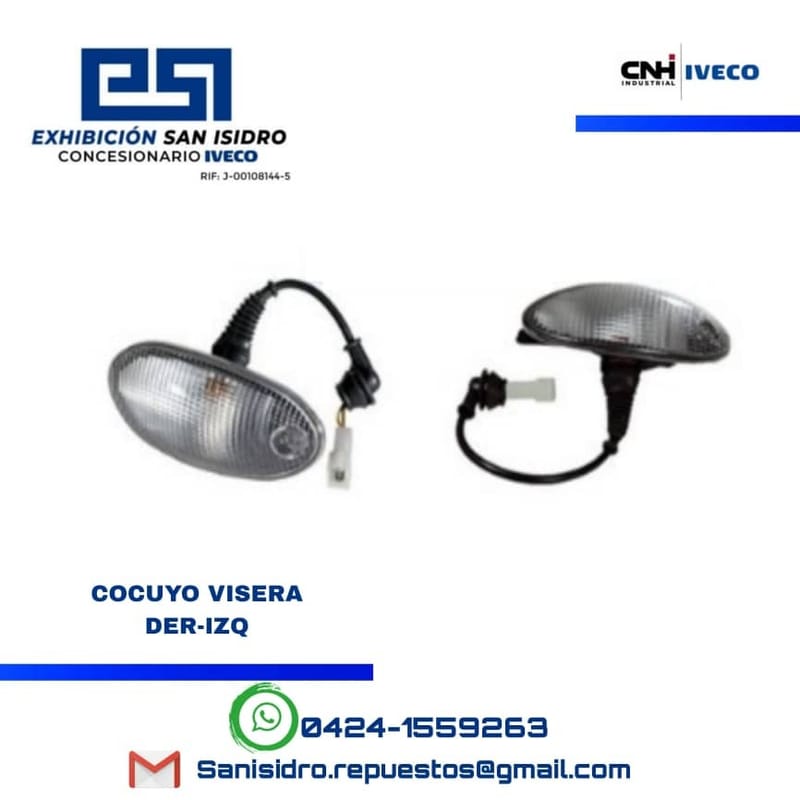 COCUYO VISERA DER-IZQ STRALIS / TRAKKER 504047264 - 504047265