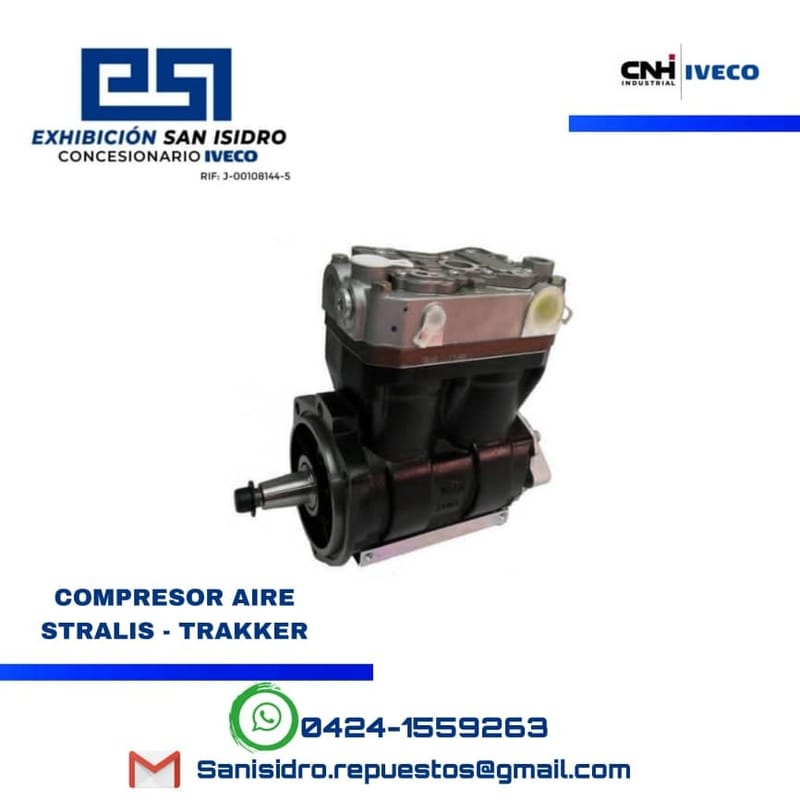 COMPRESOR NEUMATICO IVECO STRALIS - TRAKKER 504293730
