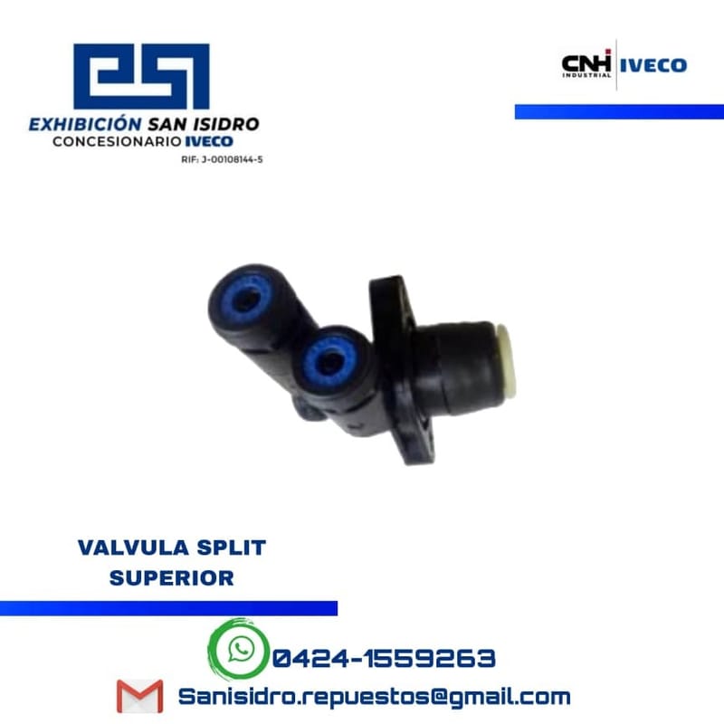 VALVULA SPLIT SUPERIOR - CABINA O PEDAL 5801279152