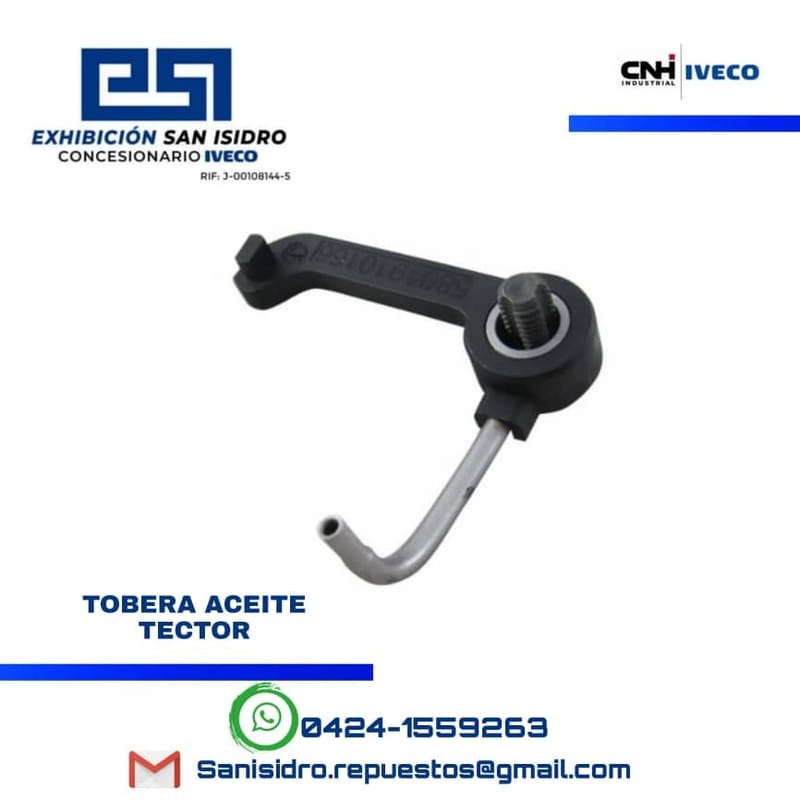 TOBERA ACEITE SISTEMA INYECTOR TECTOR/VERTIS 5801910166