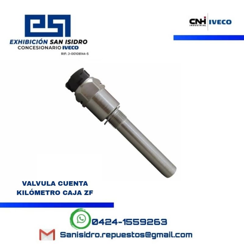 VALVULA CUENTA KILÓMETRO STRALIS - TRAKKER CAJA ZF 4854770