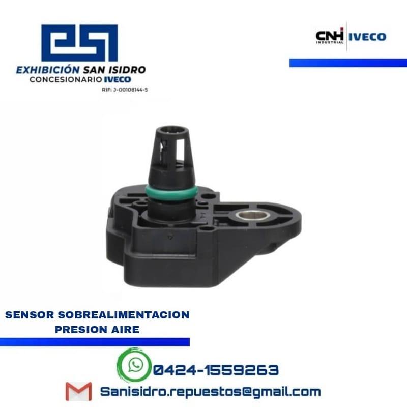 SENSOR DE SOBREALIMENTACIÓN (PRESIÓN DE AIRE Y TEMPERATURA) 504372225