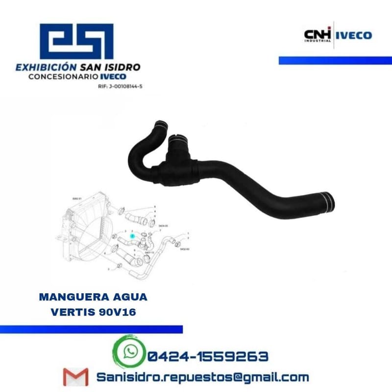 MANGUERA DE AGUA VERTIS 5949890179