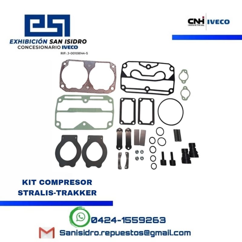 KIT REPARACION COMPRESOR STRALIS 42549150