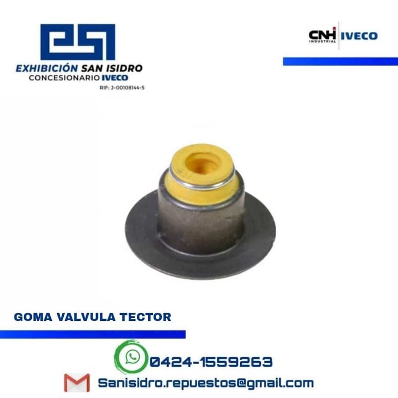 GOMA DE VALVULA TECTOR