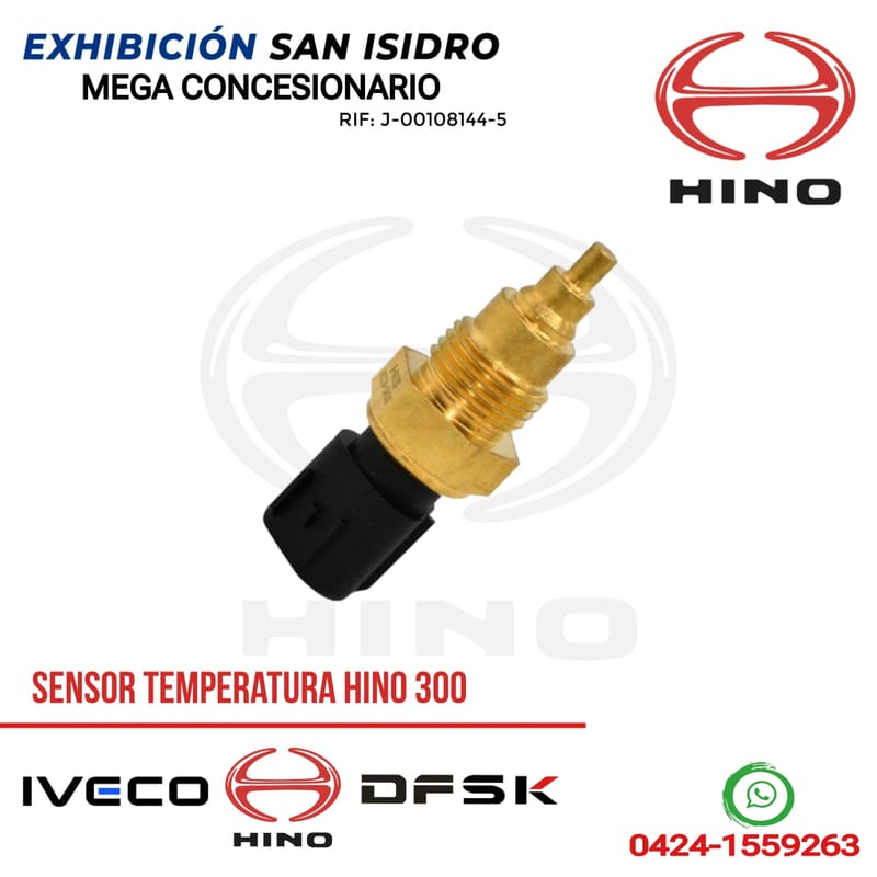 SENSOR TEMPERATURA HINO 300