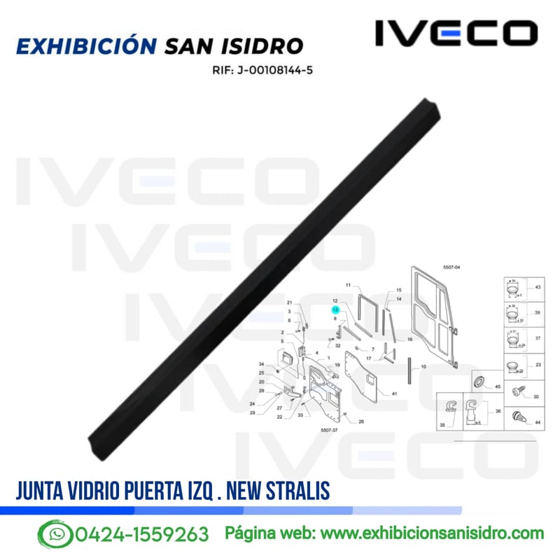JUNTA PUERTA IZQUI. NEW STRALIS