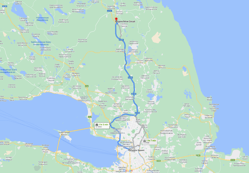 How to get to Igora Drive from St. Petersburg?