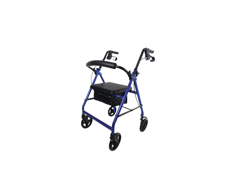Rollator 4 roues aluminium - Médical Azur