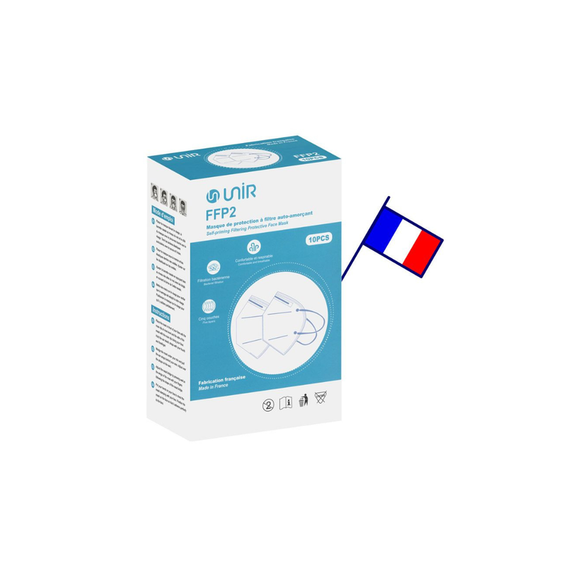Masque FFP2 made in France - Médical Azur